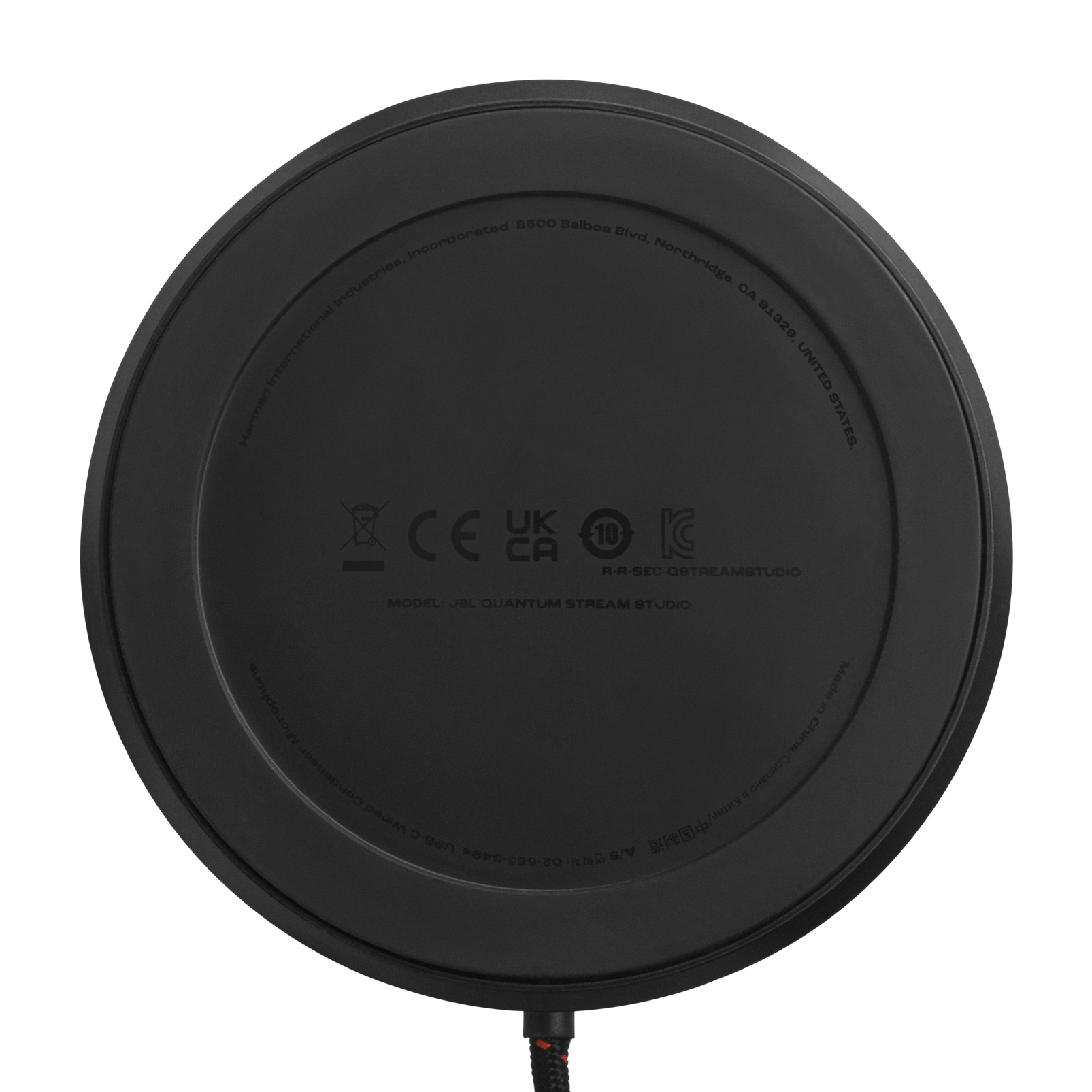 JBL Quantum Stream Studio | Mikrofon USB premium pola quad untuk streaming, merekam, dan bermain ...